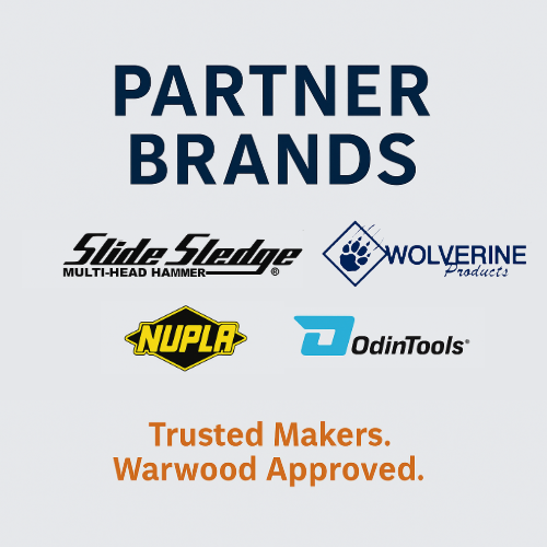 Partner Brands | Quality Tools & Equipment | Warwood – Warwood Tool